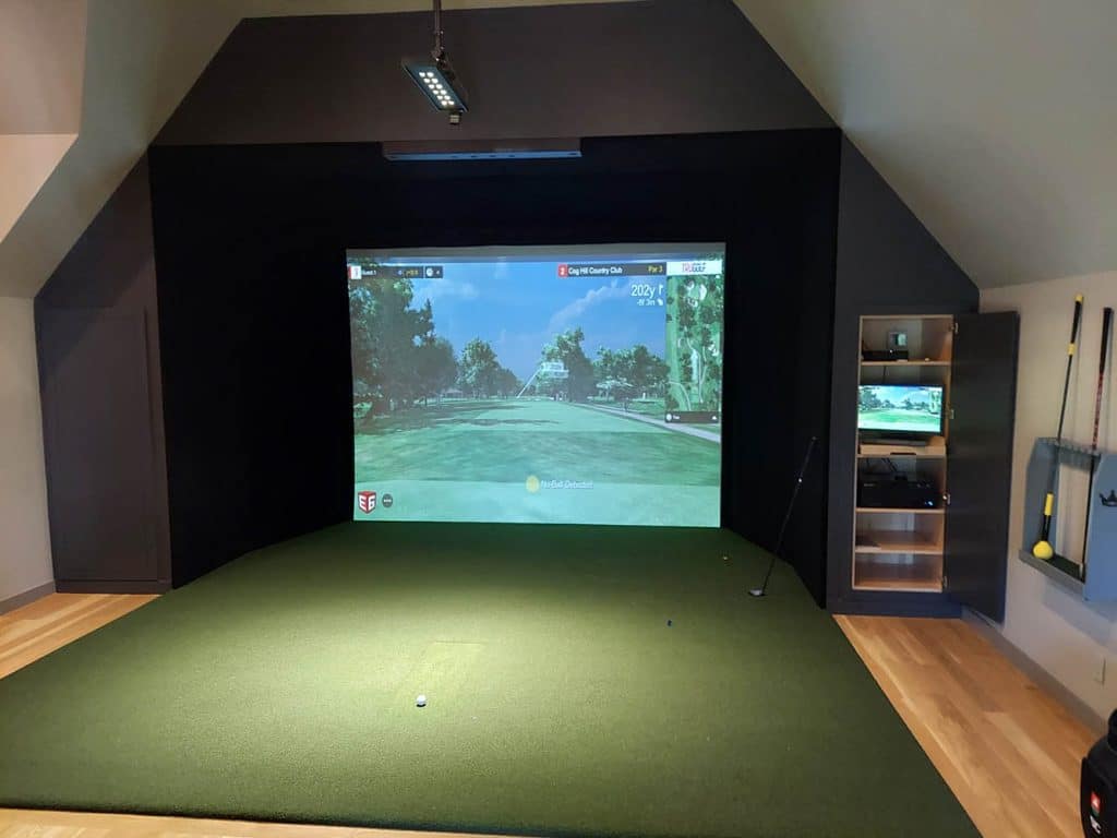 Golf Simulator Installation & Custom Sim Rooms | Midwest Golf Innovations