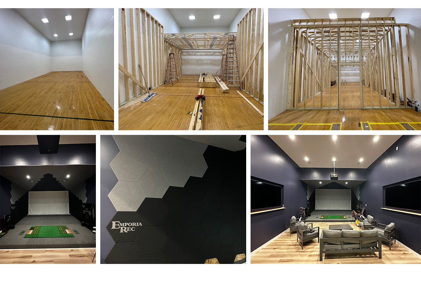 Golf Simulator Custom Builds - Midwest Golf Innovations